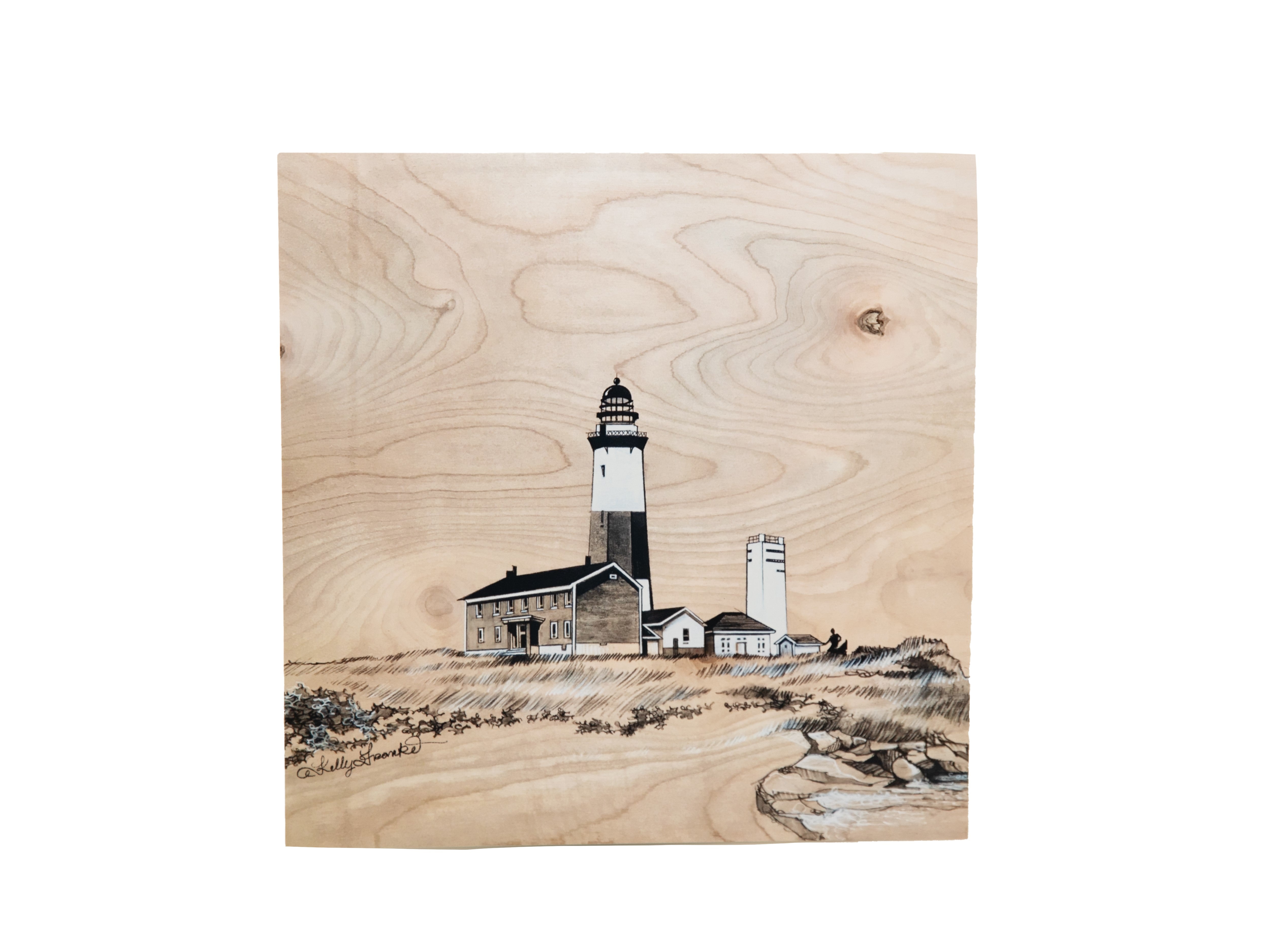 Kelly Franke - Montauk Lighthouse Art Print – LocaLI Bred